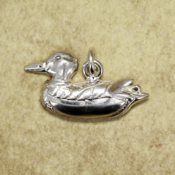 Sterling Silver Duck - Etsy