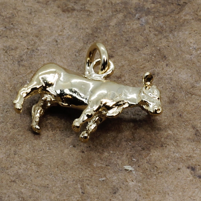Cow Charm Bracelet - Etsy