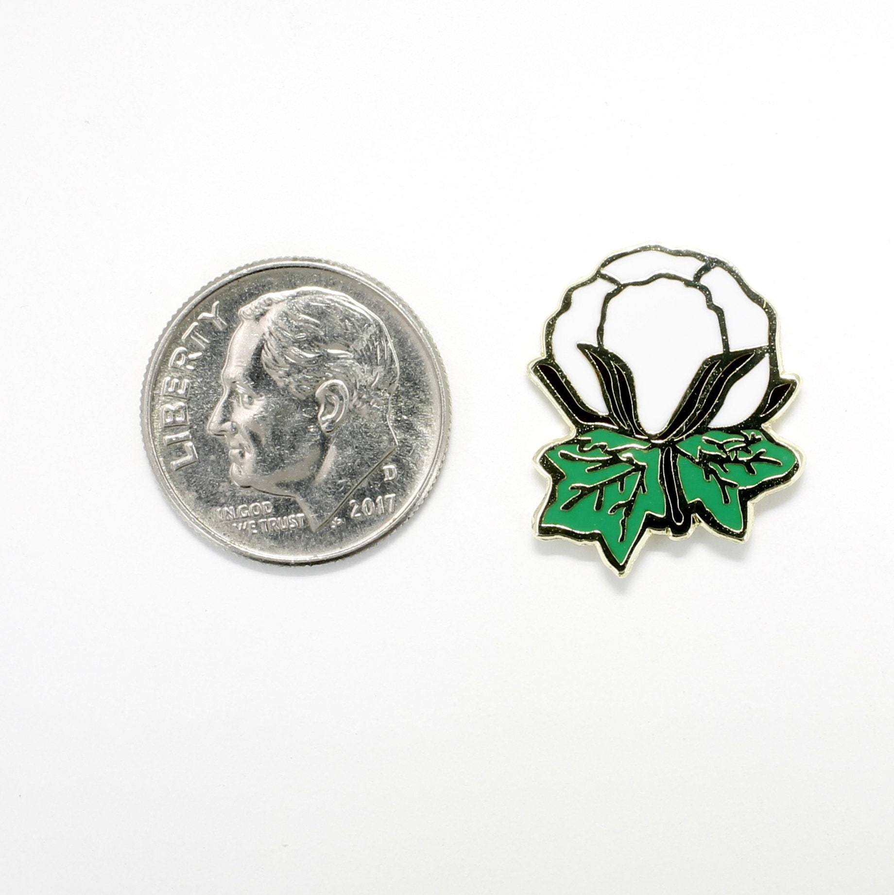 Enamel Cotton Lapel Pin: Cotton Inc. & Cotton Boll Pins - Etsy