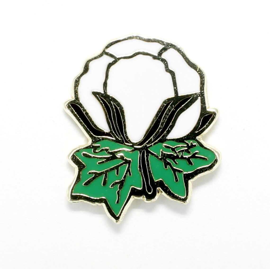 Enamel Cotton Lapel Pin: Cotton Inc. & Cotton Boll Pins - Etsy