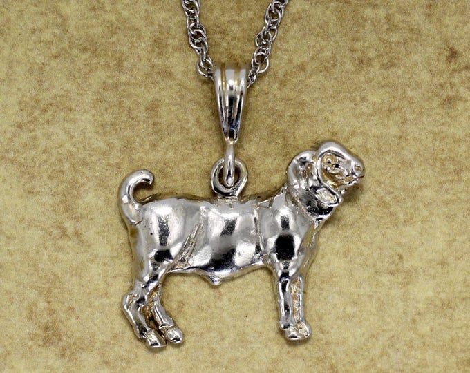 Tiny Goat Pendant / Necklace - Etsy Canada