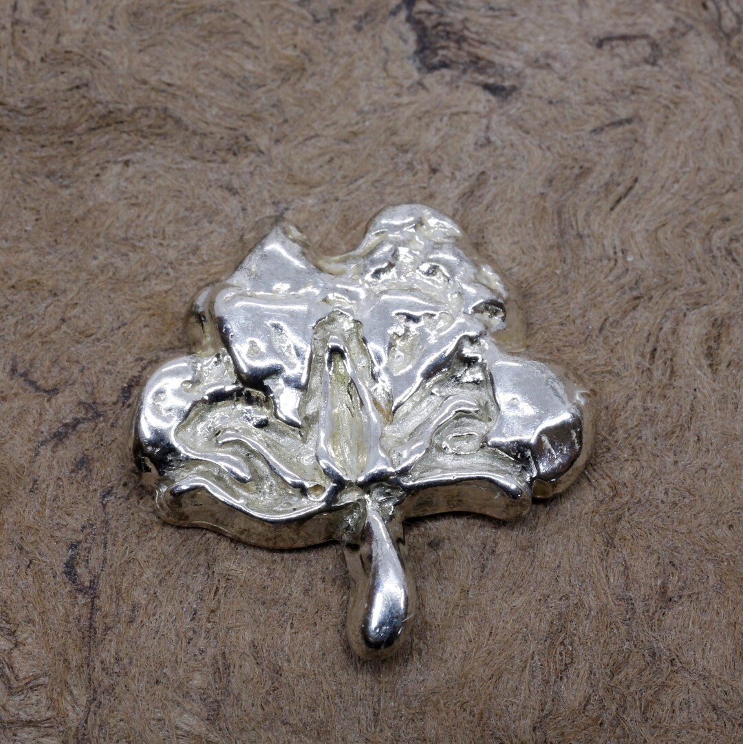 Sterling Silver Cotton Boll Tie Tack - Mens Lapel Pin - Etsy