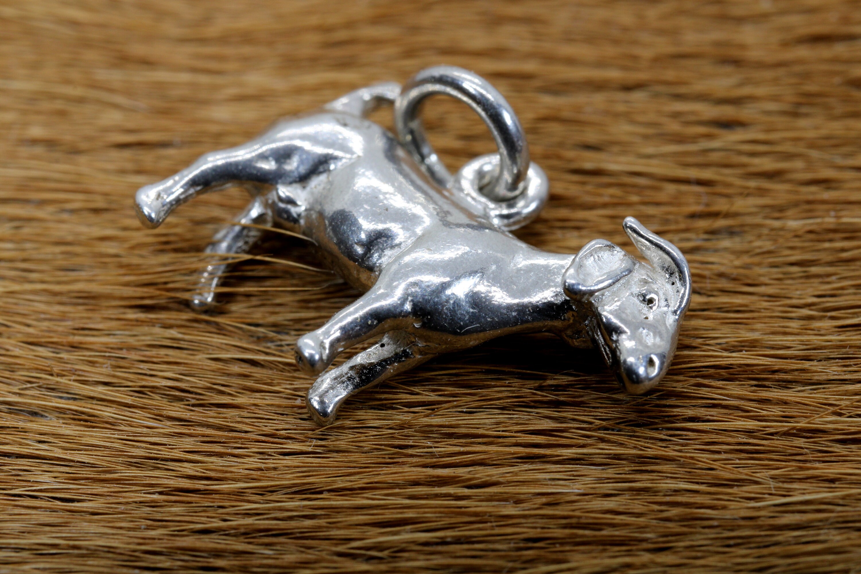 Silver Goat Charm for Her 925 Sterling Silver Boer Goat - Etsy