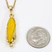 Gold Vermeil Corn Necklace: Unique Yellow Cob Pendant All Precious ...