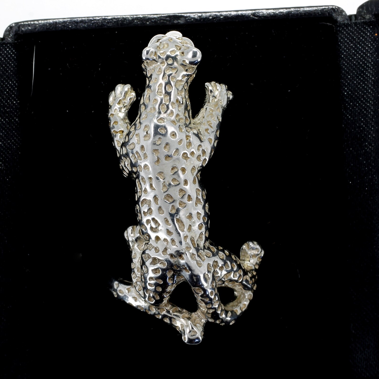 Silver Leopard Ring Made in 925 Sterling Silver for Long | Etsy