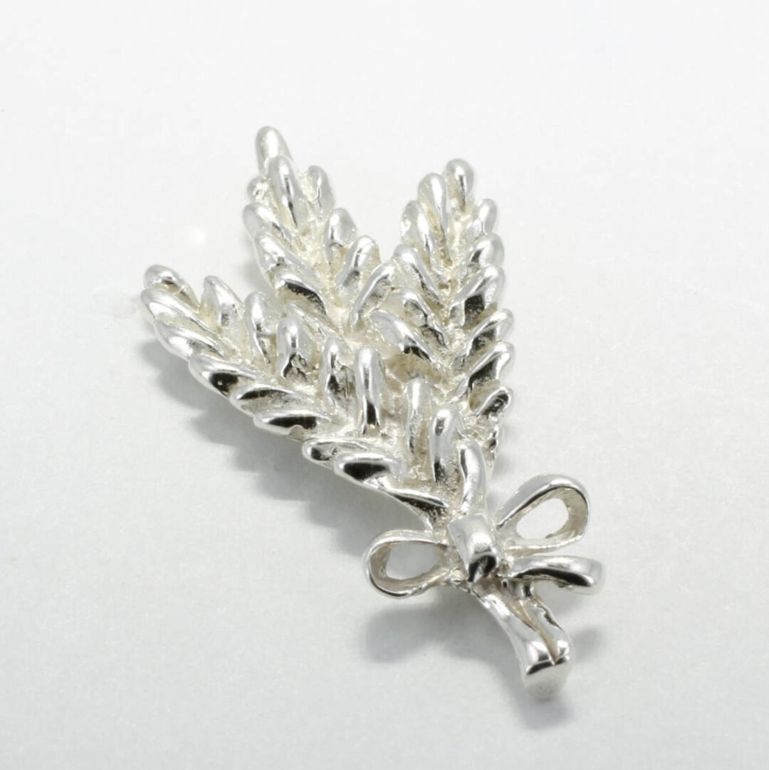 Mans Wheat Jewelry,925 Sterling Silver Triple Wheat Head Tie Tack or ...