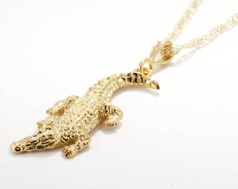 Florida Gator Necklace - Etsy