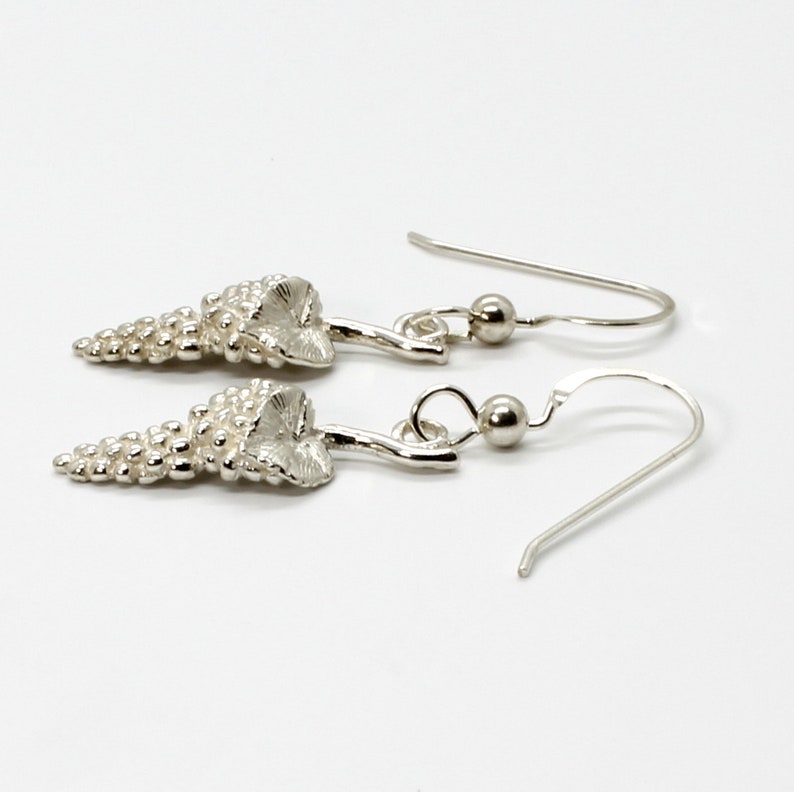 Grape Cluster Earrings 925 Sterling Silver Grape Earrings - Etsy