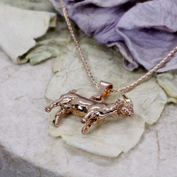 Goat Necklace - Etsy