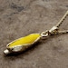 Gold Vermeil Corn Necklace: Unique Yellow Cob Pendant All Precious ...