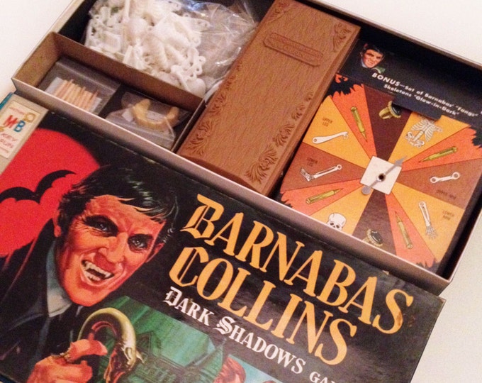 1969 Barnabas Collins Dark Shadows Game [complete] [used] by Milton ...