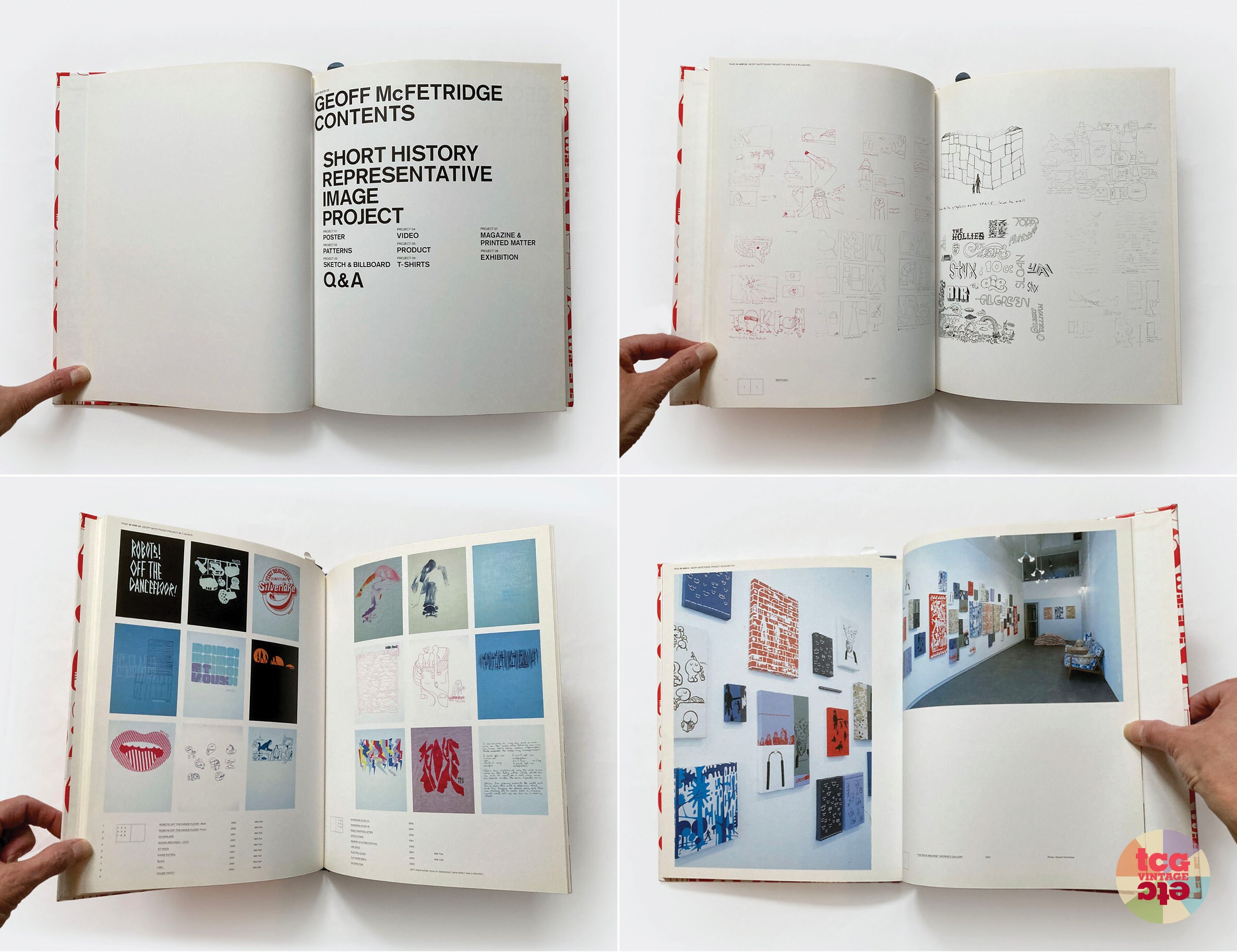Vintage Geoff Mcfetridge Monograph, Designer, Gas Book 03, Graphic ...