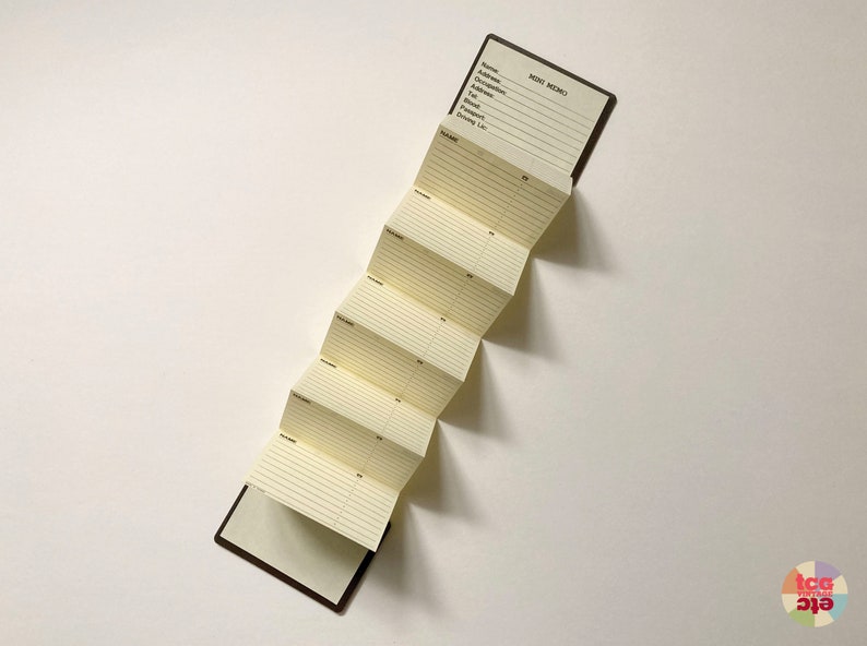 1980s Estée Lauder Magnetic Address Book, Gold Mini Foldout, Compact ...