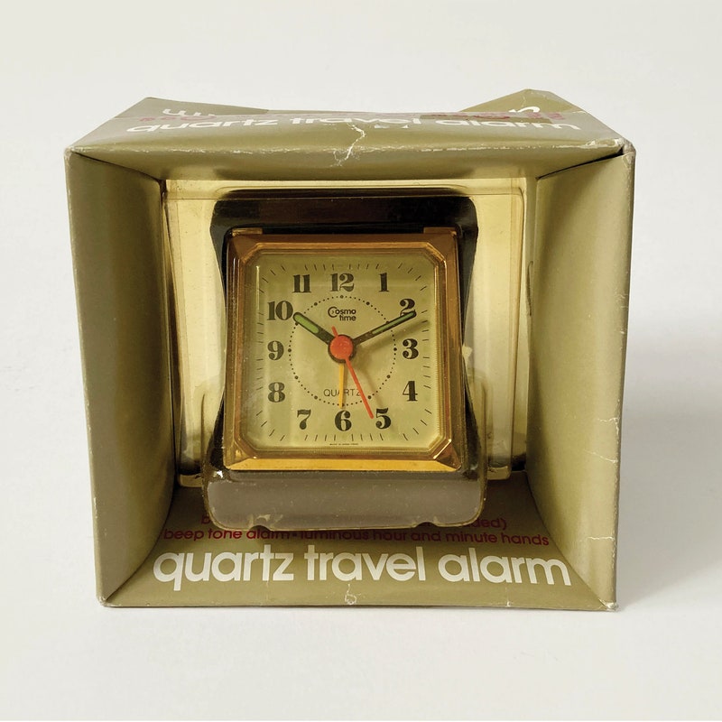 Vintage Travel Clock - Etsy