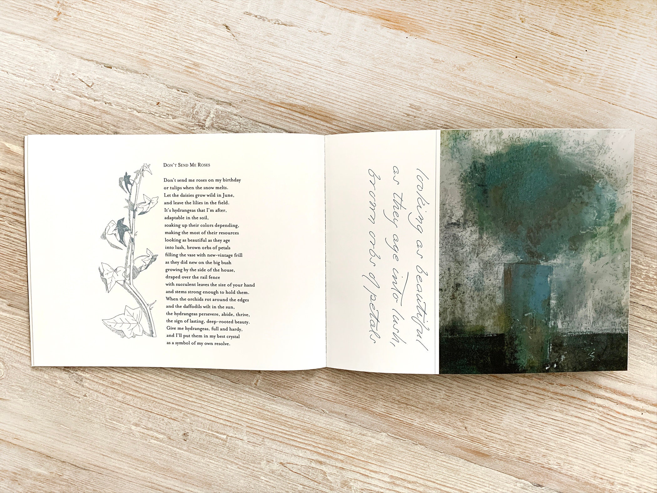 There is Poetry in Nature Art Book Self-published Art and - Etsy