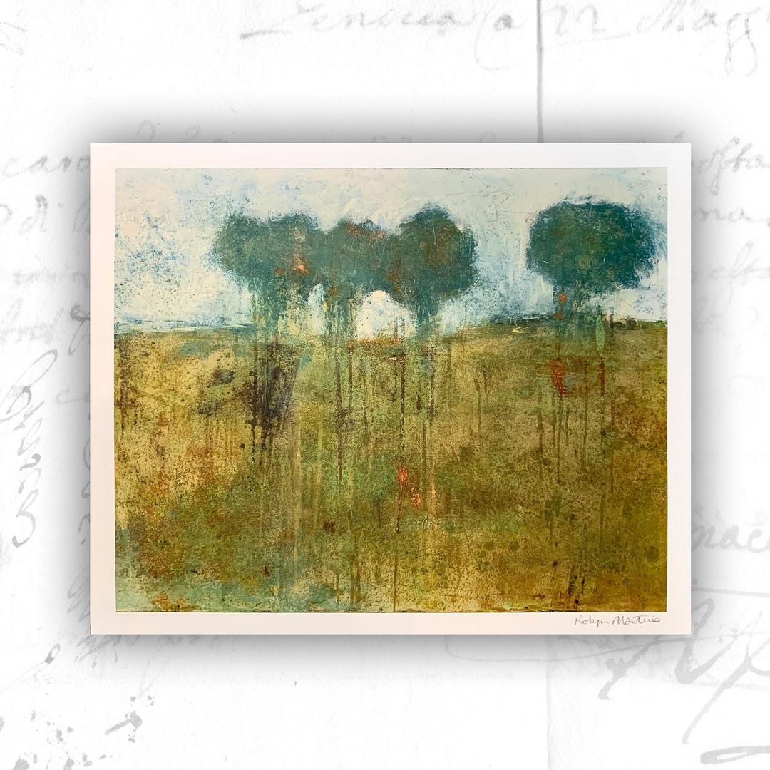 Tree Line Fine Art Print - Etsy