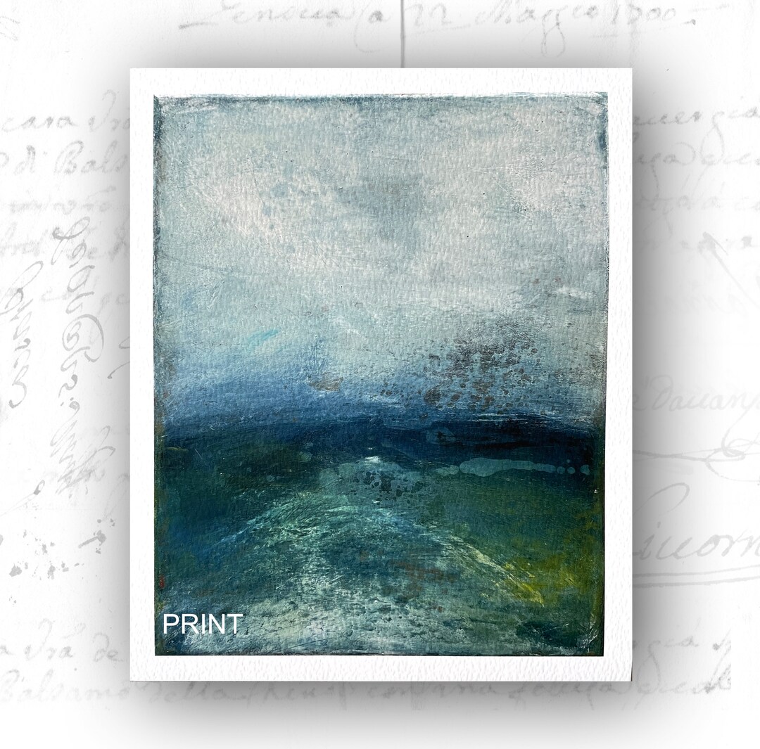 Fine Art Print of Ocean Scene Giclée Print of Original Ocean - Etsy