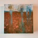 Deep Roots Abstract Painting Set Set of Two Abstract Cold - Etsy