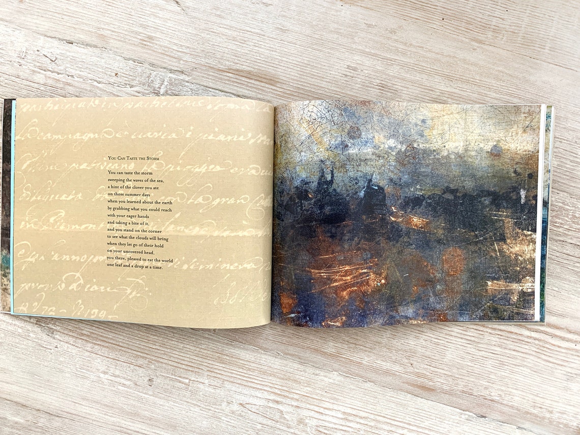 There is Poetry in Nature Art Book Self-published Art and - Etsy