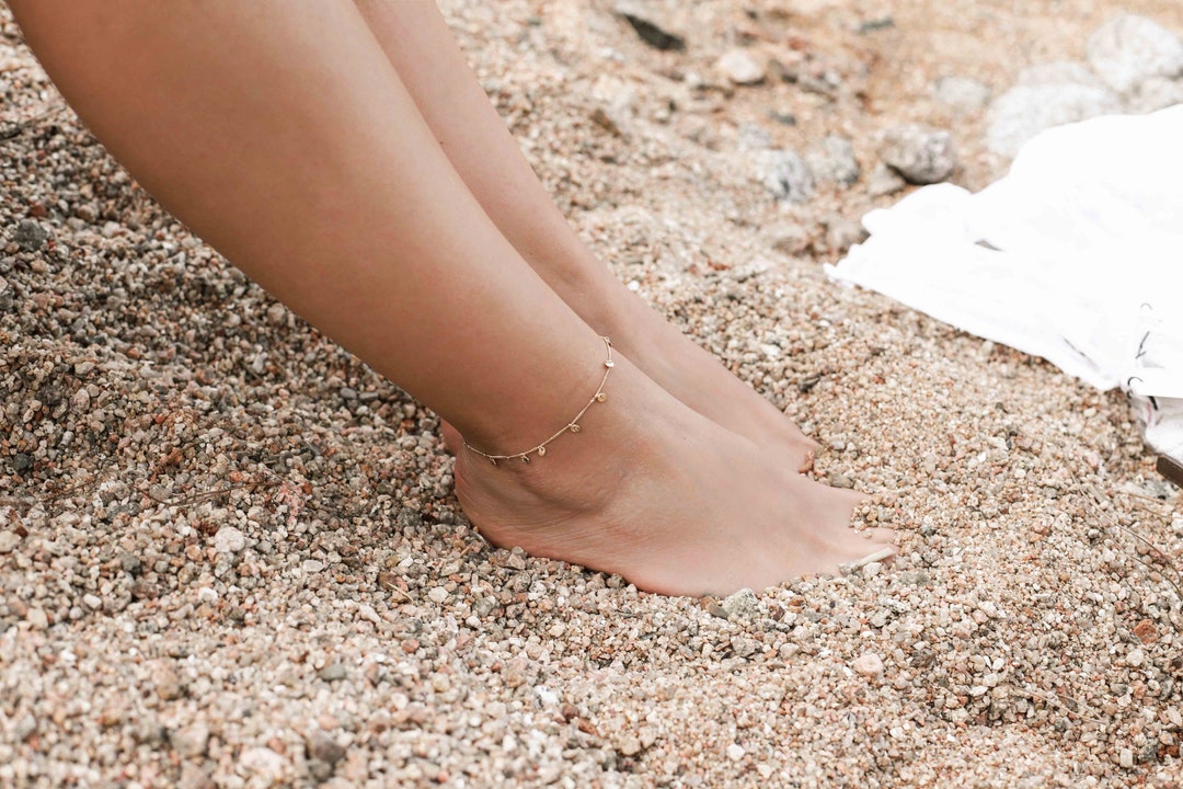 Coins Ankle Bracelet, Coins Ankle Bracelet, Coin Ankle Bracelet, Summer ...