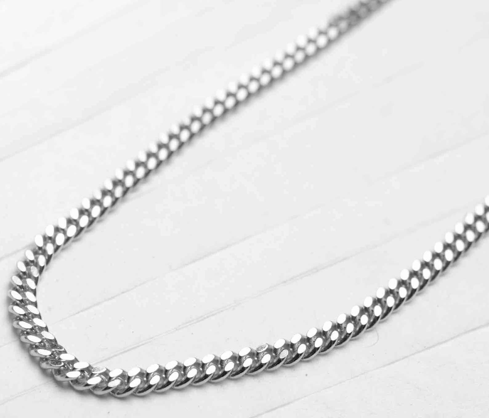 Mens Large Link Chain for Men Made of Sterling Silver and 24k Gold ...