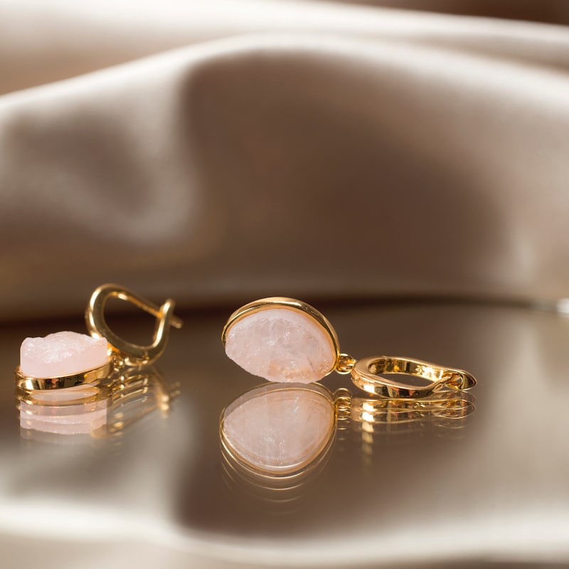 Rose Quartz Jewelry - Etsy