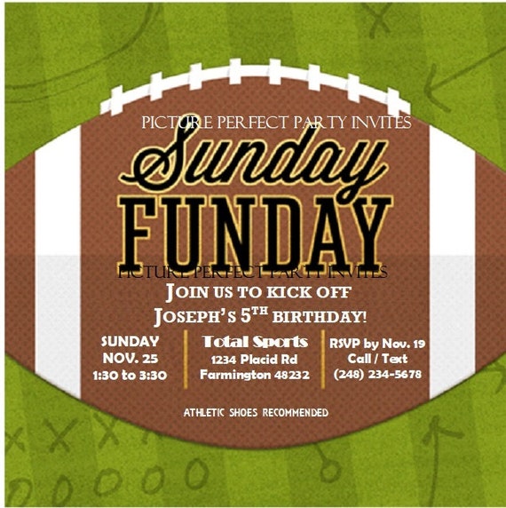 Sunday Funday Football