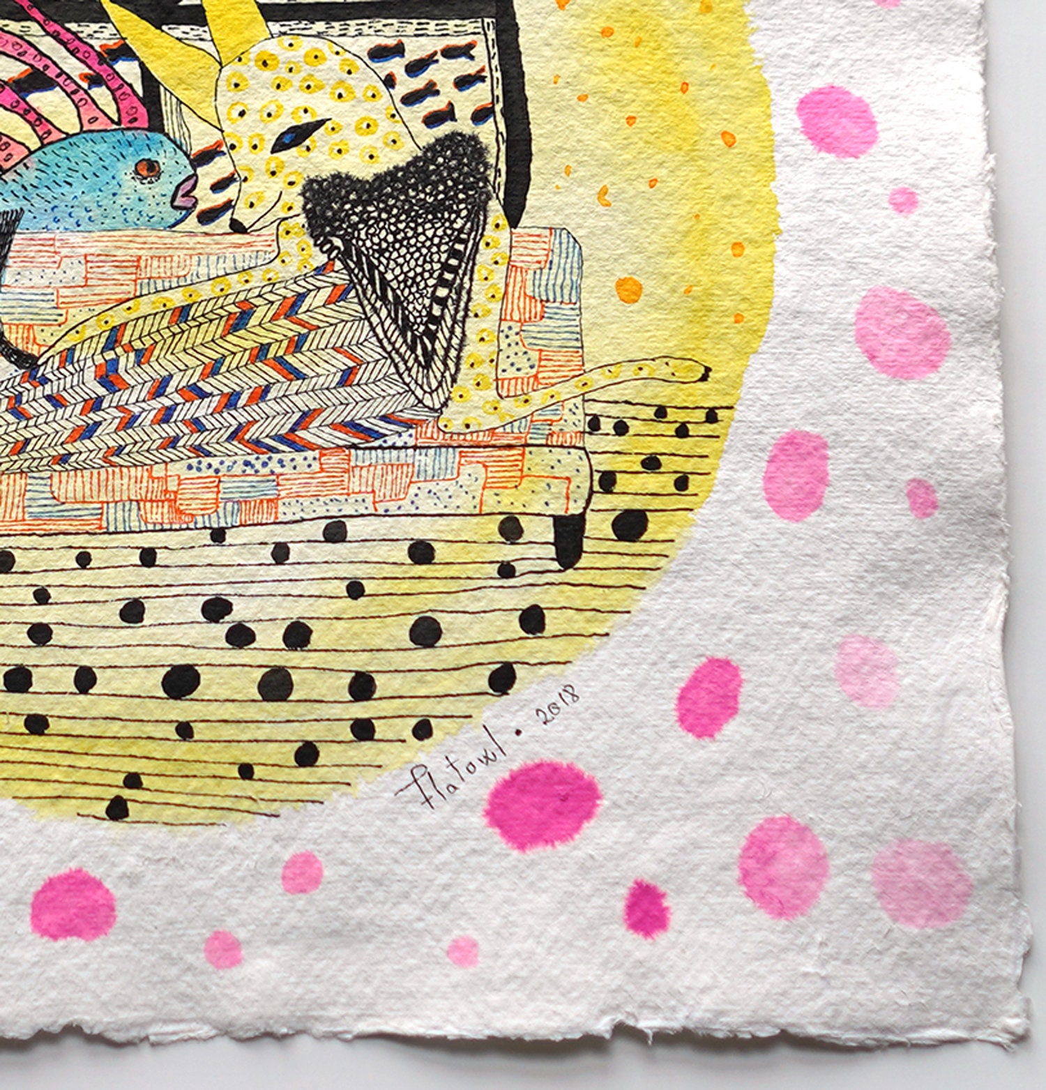 Original Drawing Ink Drawing Original Illustration Love | Etsy UK