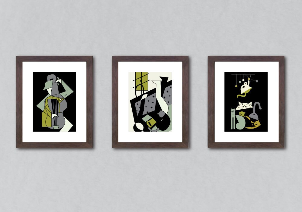 Set of 3 Prints Set of Prints Art Print Set Art Prints | Etsy