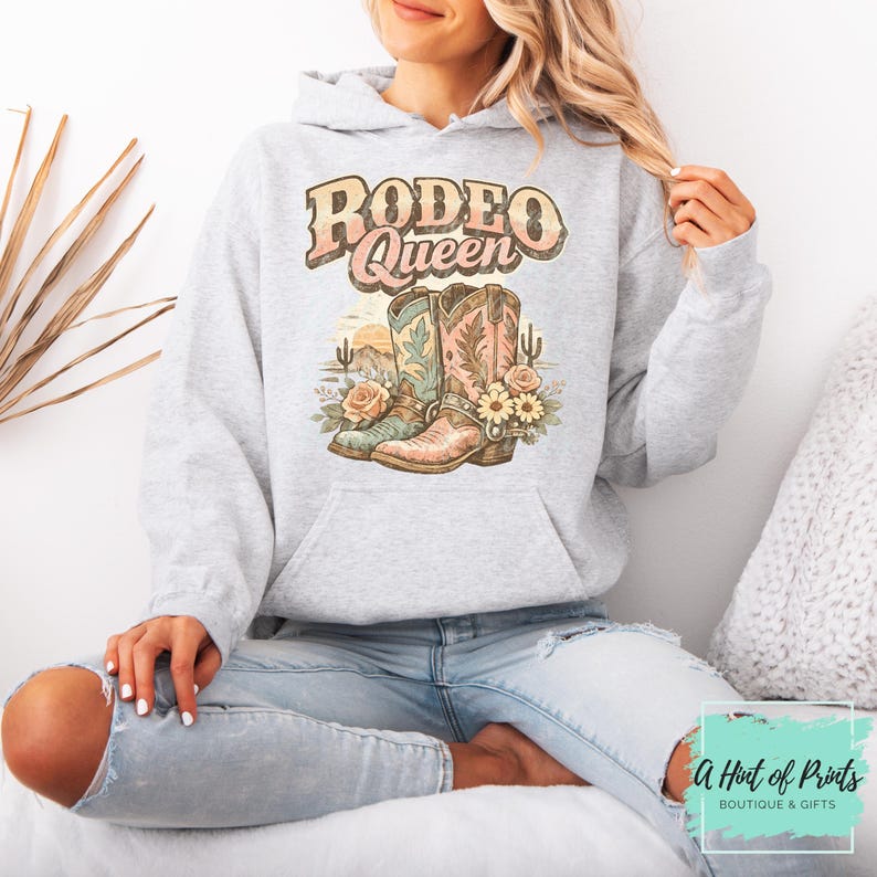 Rodeo Queen Western Graphic SVG PNG | Vintage Cowgirl Boots Shirt ...