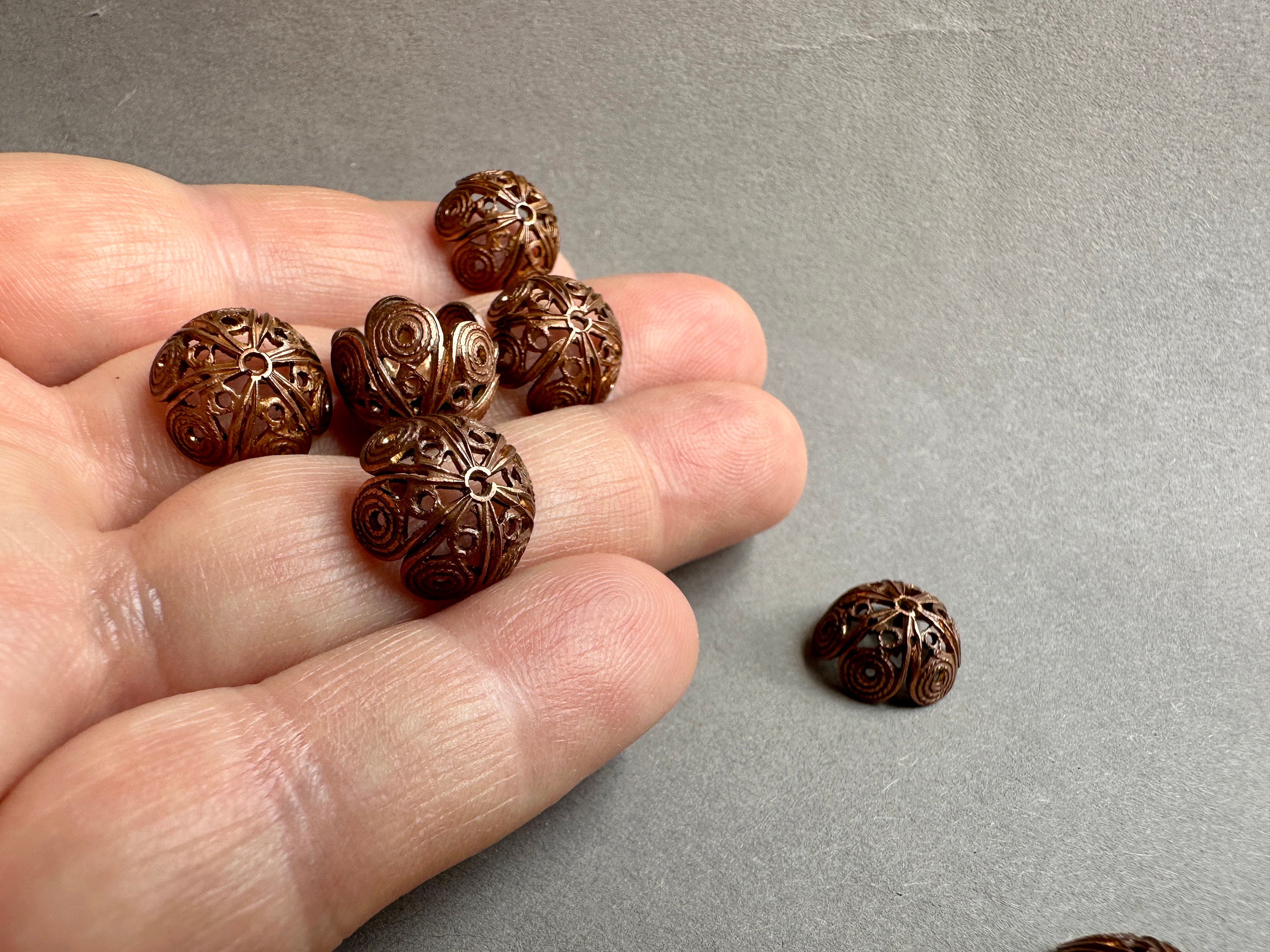 Some of the Best Vintage Bead Caps I Have Ever Come Across! From the ...