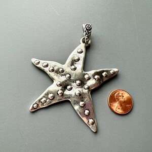 Extra Large and Fabulous Starfish Pendant! Sold per Piece. SKU 13526 - Etsy