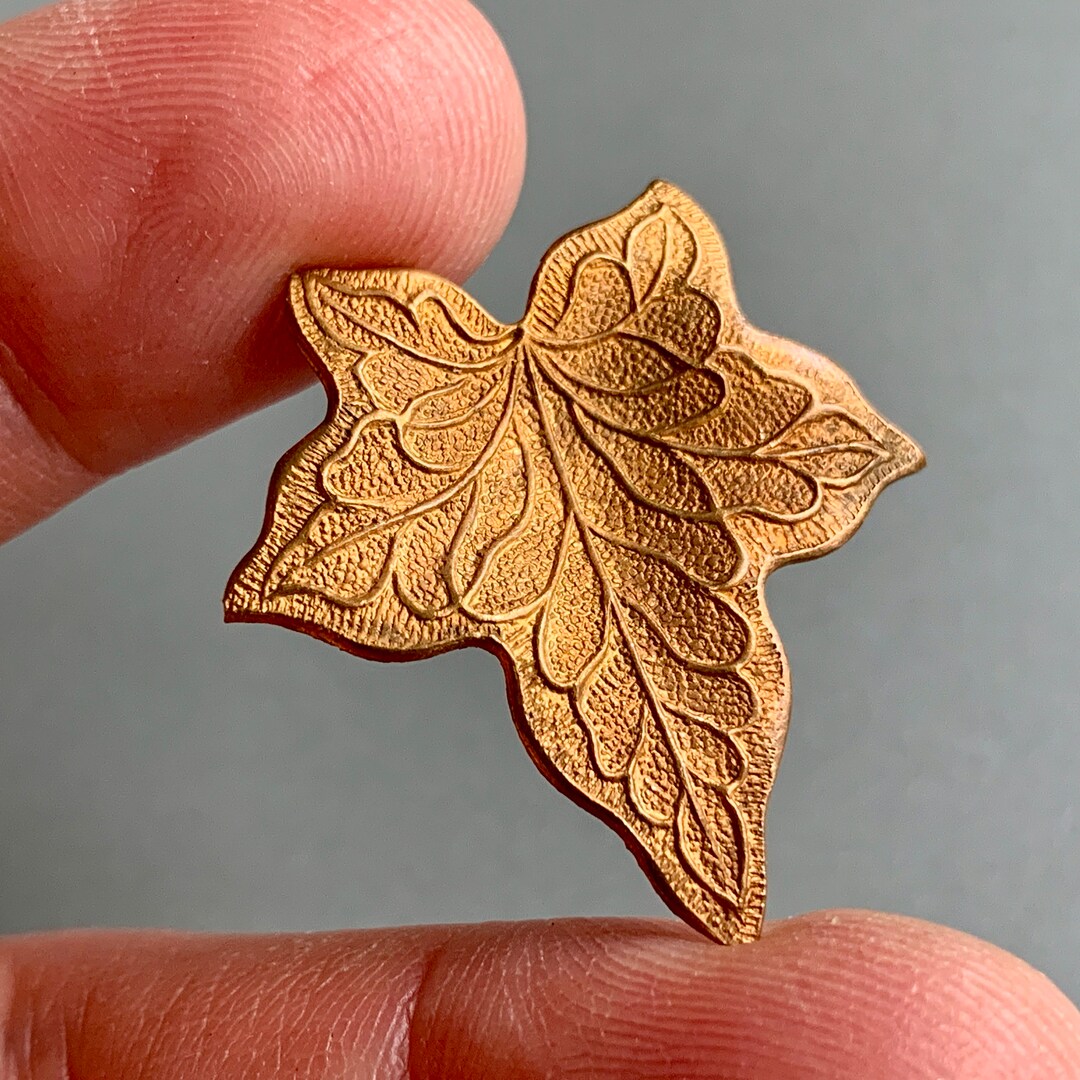 Incredibly Intricate Vintage Stamped Brass Leaves!!! Sold per Four ...