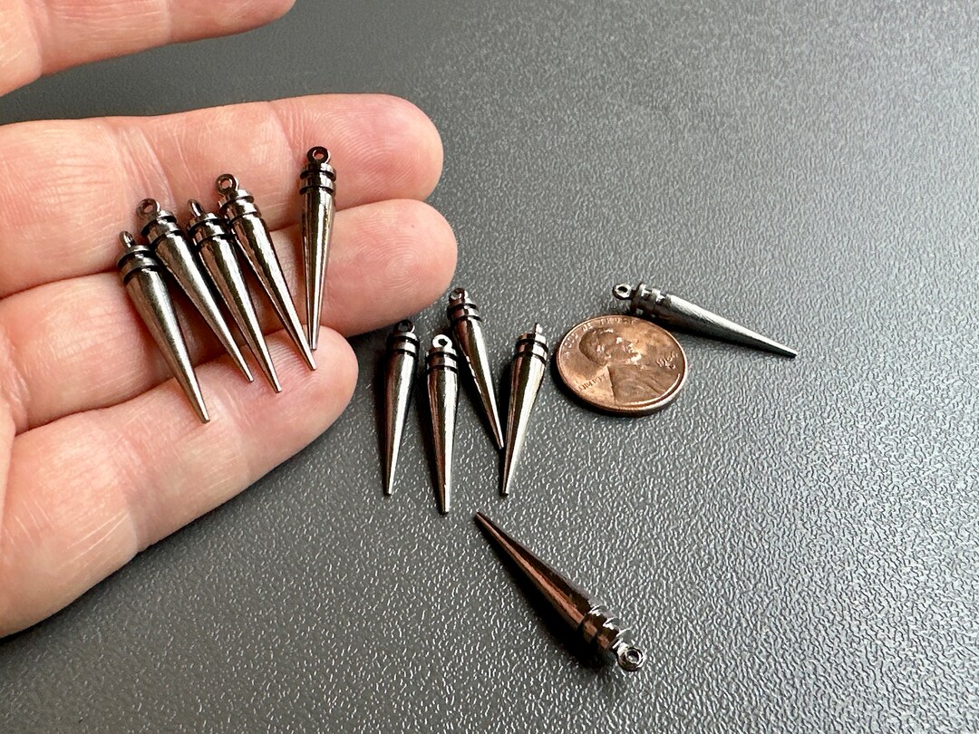 Very Well Made Solid Brass Pointy Pendulum Charms From the Haskell ...
