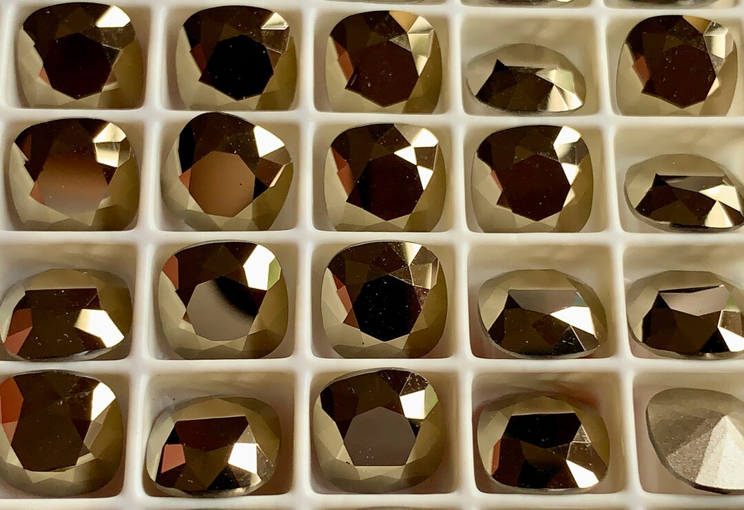 Stunning Crystal Metallic Light Gold Fancy Crystal Stones From ...