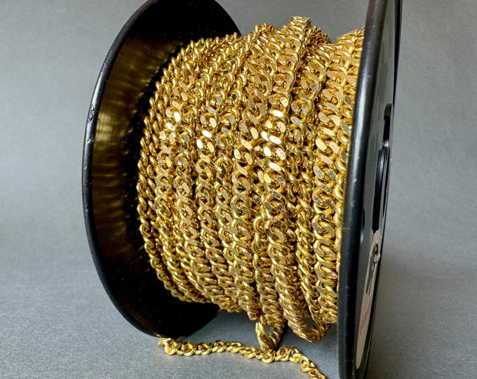 Incredible Quality Brass Chain. Solid Industrial Style Links. Sold per ...