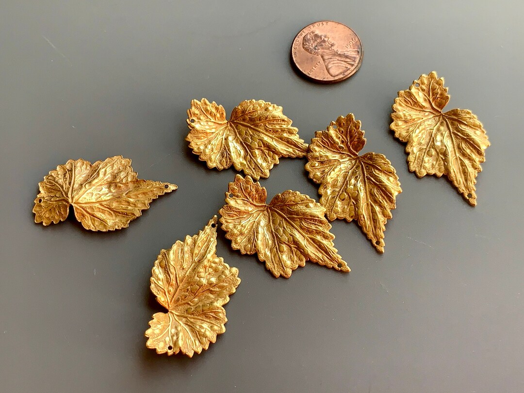 Gorgeous Gilt Overload!! Custom Gold Plated Haskell Brass Leaf ...