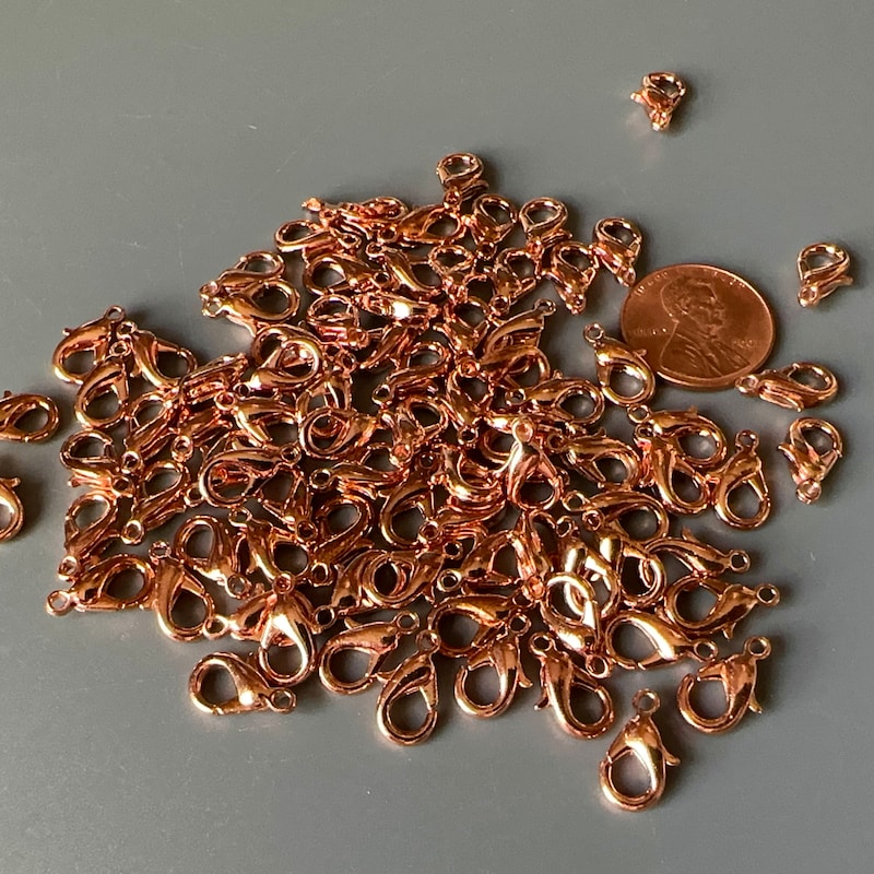 Copper Lobster Clasp - Etsy