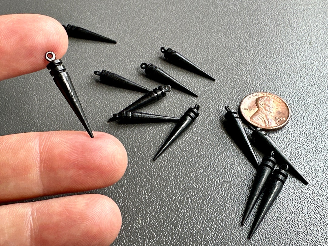 Very Well Made Solid Brass Pointy Pendulum Charms From the Haskell ...