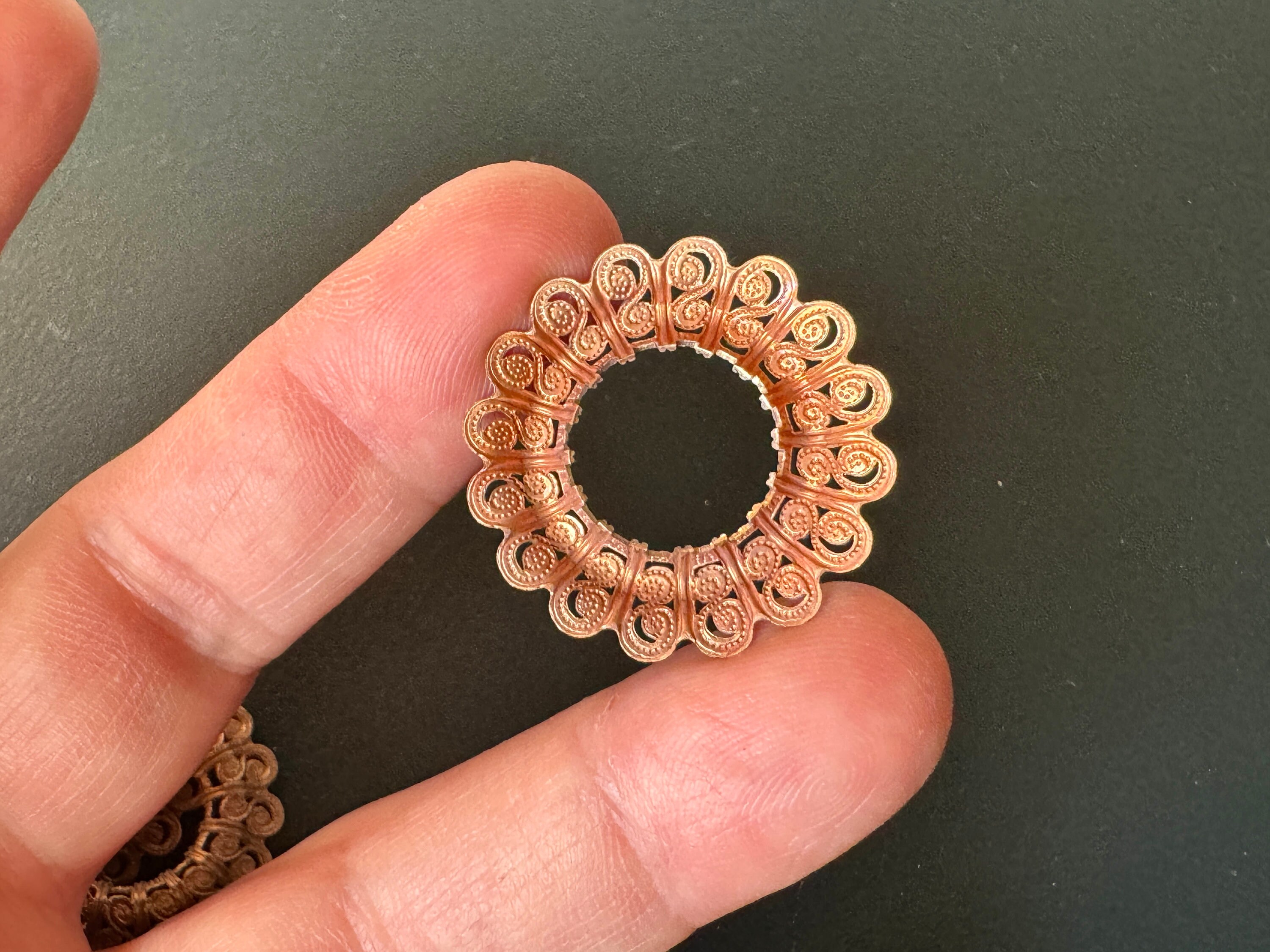 STUNNING Rare Guyot Filigrees Used by the Miriam Haskell Company in ...