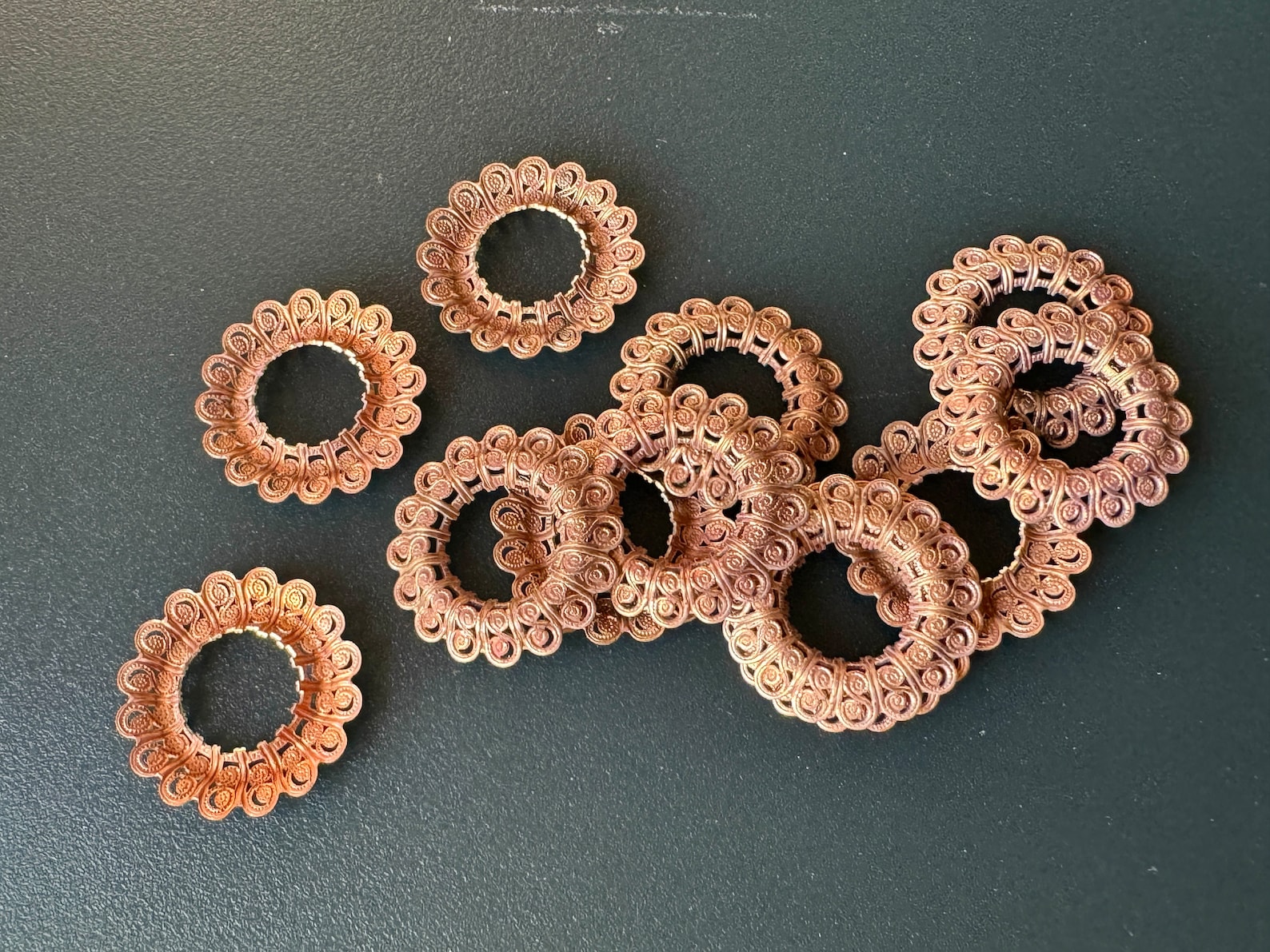 STUNNING Rare Guyot Filigrees Used by the Miriam Haskell Company in ...
