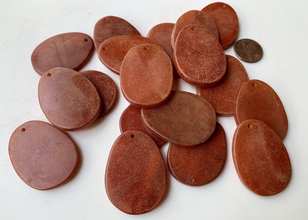 Super Color Saturated Dyed Stone Pendants!! - Etsy