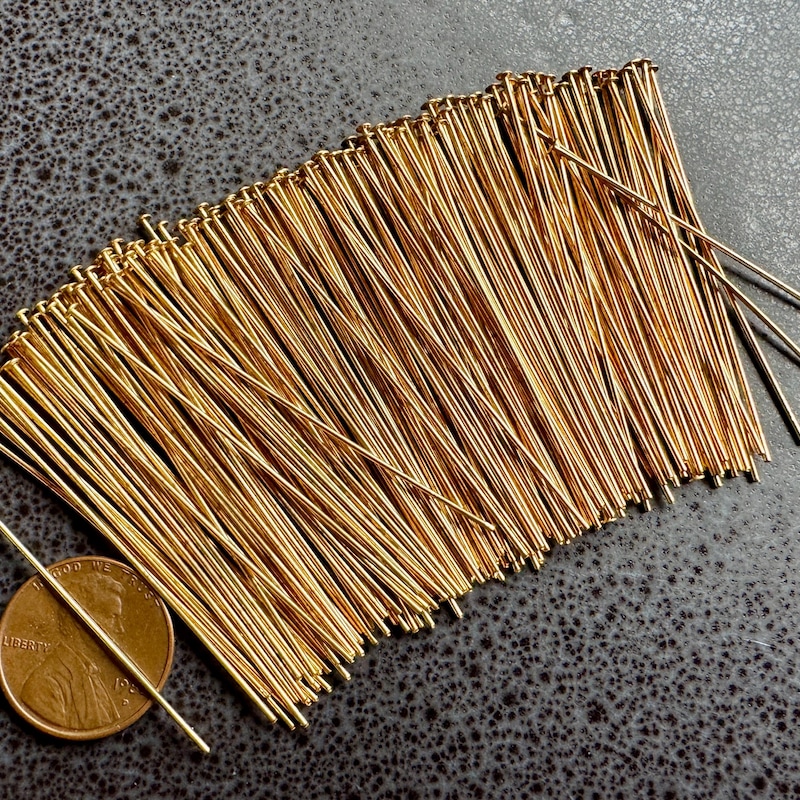 Vintage Straight Pins - Etsy