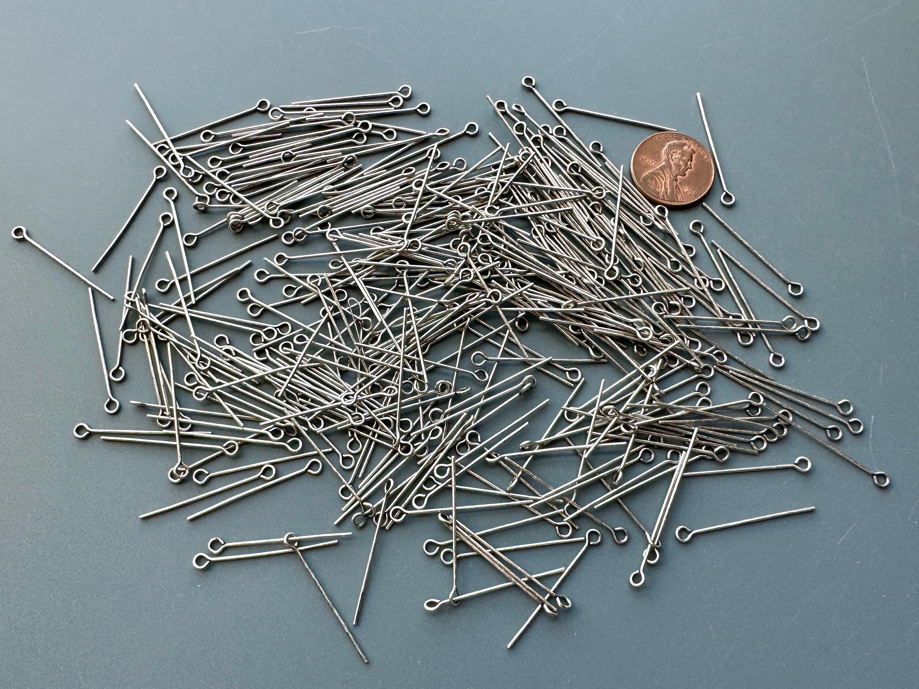 Fab Quality Stainless Steel Eye Pins From Rhode Island!! Sold per 100 ...