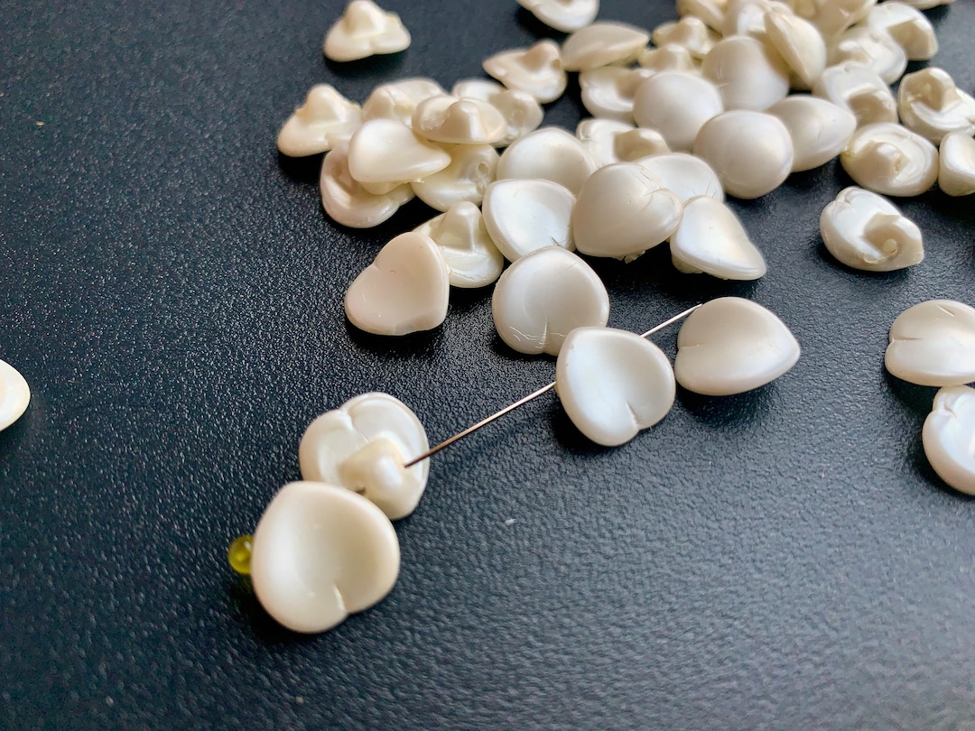 Incredible Find! Vintage Haskell Glass Pearls!! Very Unusual Shape--is ...
