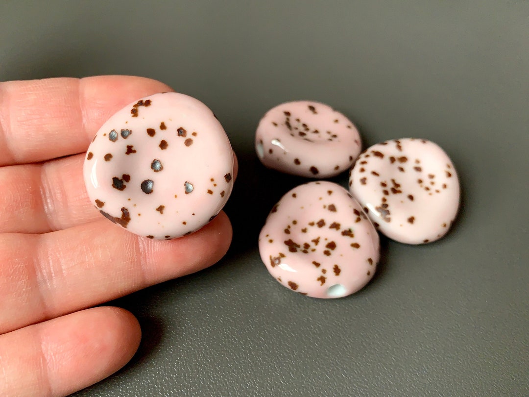 Extra Large and FABULOUS Artisan Made Ceramic Focal Beads!!! Sold per ...