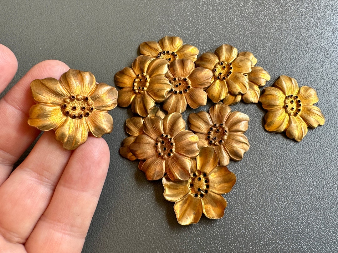 Glorious Deep Copper Ox Finished Brass Components From the Haskell ...