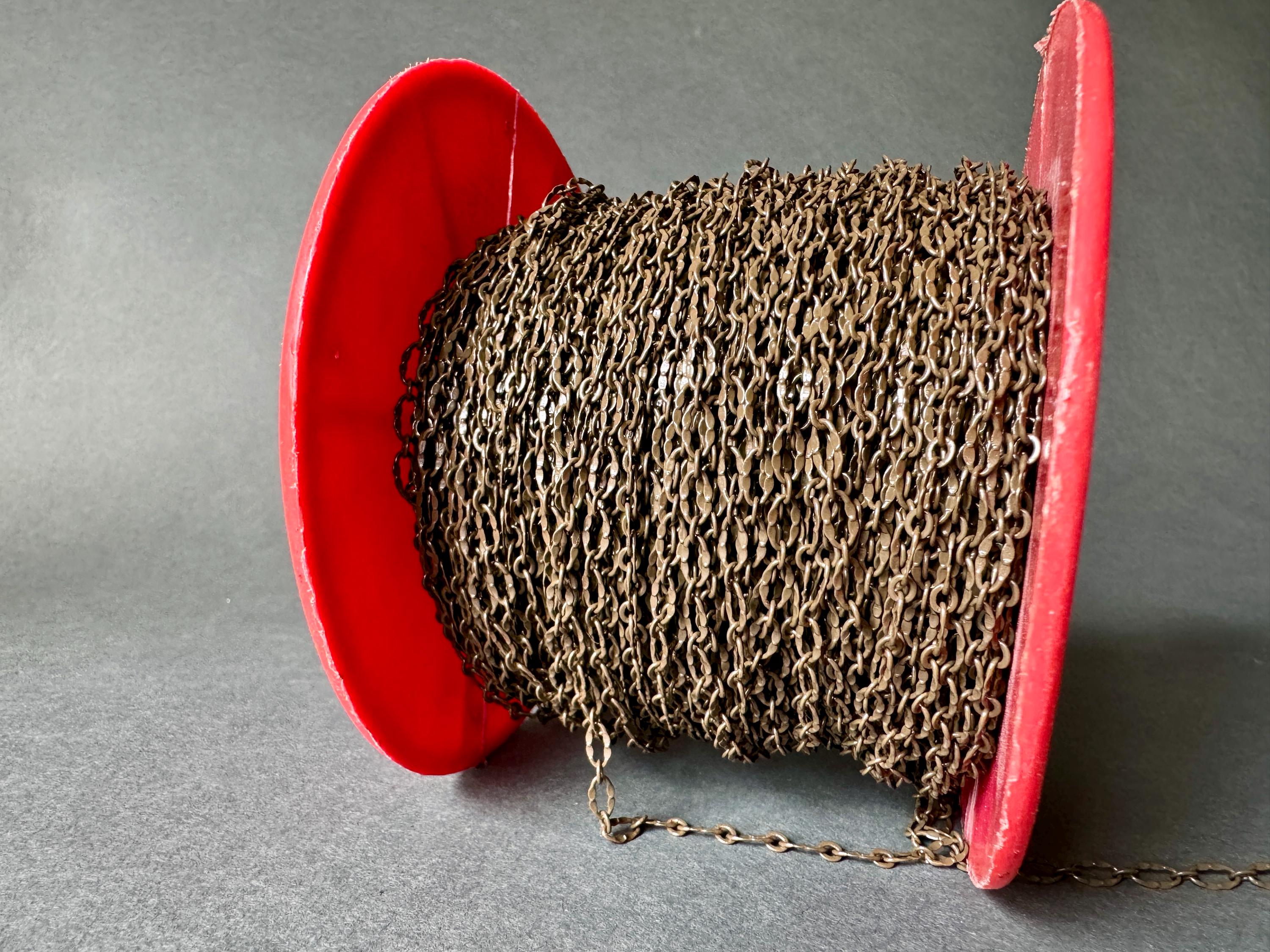 Beautiful Brown Enameled Chain! Sold per TWO Yards. SKU Chain440 - Etsy