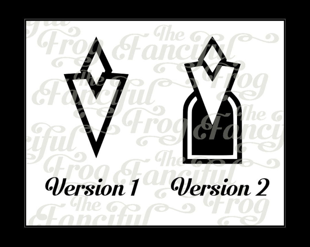 Skyrim Quest Map Marker Dragon Dragonborn Logo Emblem Vinyl - Etsy