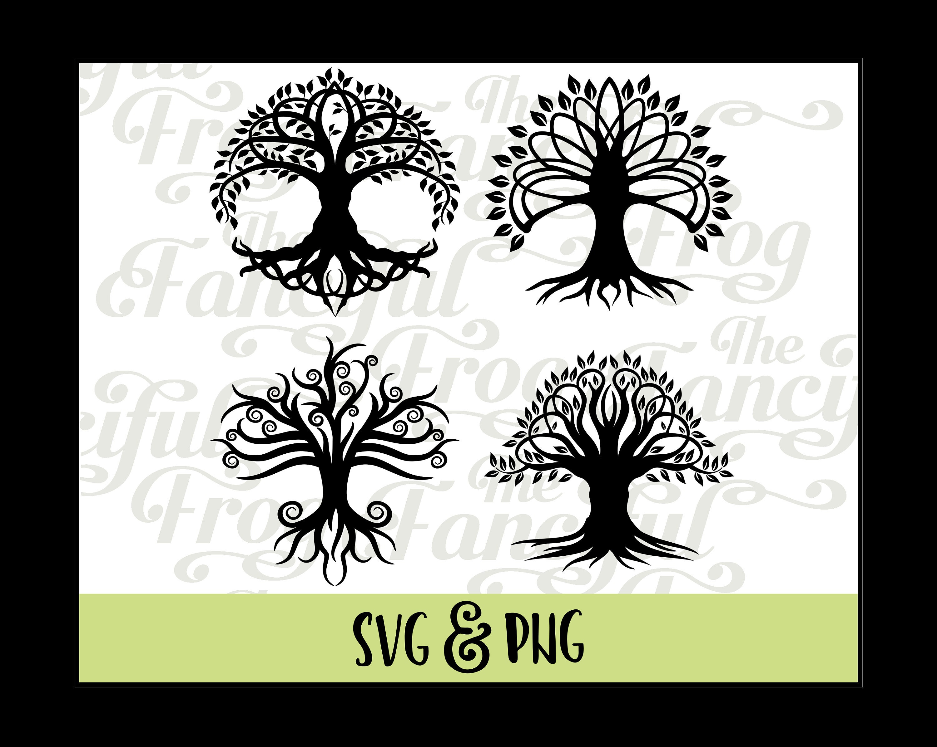 Celtic Knot Tree Vector